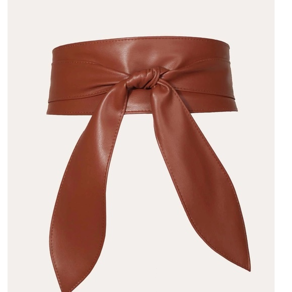 BellanBlue | Accessories | Luxe Vegan Leather Wide Wrap Belt | Poshmark
